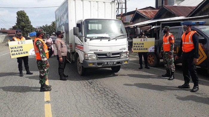 Tim Gabungan Kembali Sasar Pasar dan Jalan Nasional, Tegakkan Protkes ...