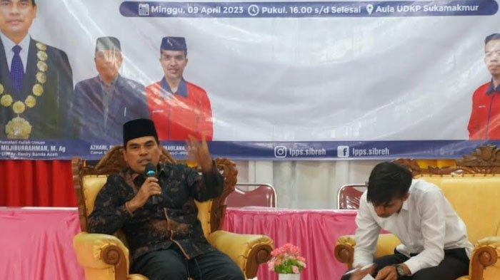 Rektor UIN Ar-Raniry, Prof Mujiburrahman 'Pulang Kampung', Silaturahim Bersama Masyarakat Sibreh ...