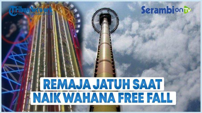 VIDEO Remaja Amerika Seberat 154Kg Jatuh Bebas dari Wahana Bermain Free ...