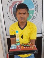 Edarkan Sabu, Polisi Ciduk Residivis yang Baru Bebas dari Penjara - Serambinews.com