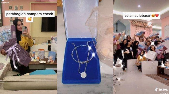 Ria Ricis Beri Hampers Mewah ke Karyawan Jelang Lebaran, Ada Buket Uang ...