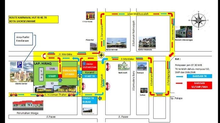 Penuhi Permintaan Masyarakat Lhokseumawe, Rute Karnaval Difinalkan ...