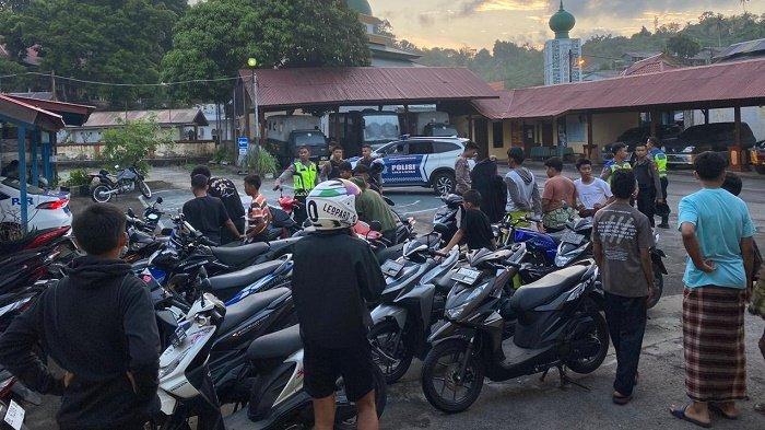 Gabungan Tim URC dan Satlantas Polres Sabang Berhasil Amankan Balap Liar - Serambinews.com