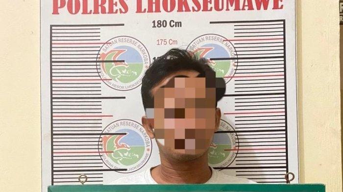 32 Paket Sabu Ditemukan, Dua Warga Lhokseumawe Diciduk Personel Polres - Serambinews.com