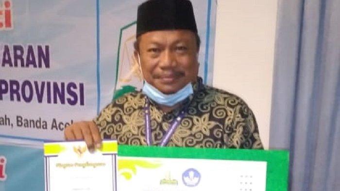 Samhudi, Raih Juara Satu Kepsek Berprestasi Tingkat SLB di Aceh, Dapat Hadiah Umrah dari Disdik ...