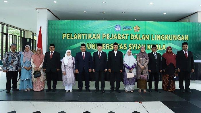 Rektor USK Lantik Sekretaris Universitas dan Lima Pejabat Lainnya, Ini ...