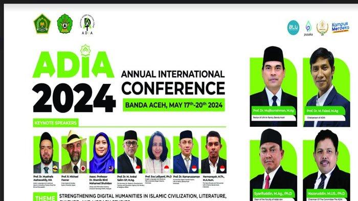 FAH UIN Ar-Raniry Tuan Rumah Forum ADIA dan Konferensi Internasional 2024 - Serambinews.com