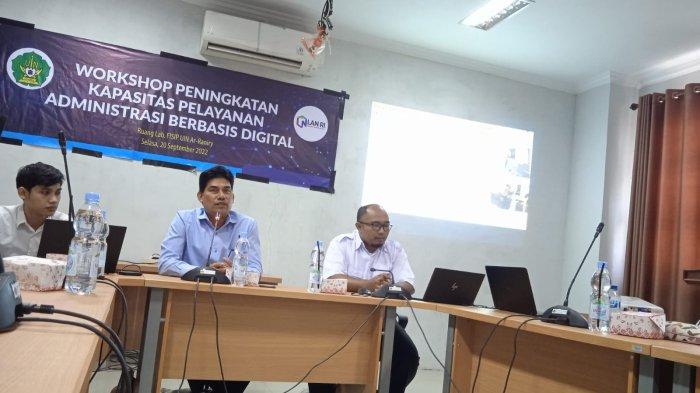FISIP UIN Ar-Raniry dan LAN RI Gelar Workshop Administrasi Digital - Serambinews.com