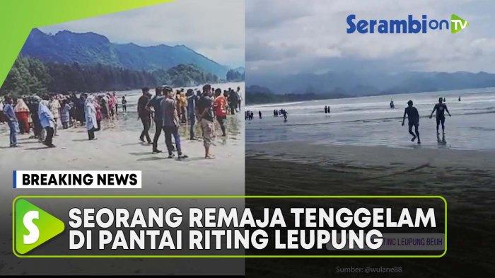 Remaja Tenggelam belum Ditemukan - Serambinews.com
