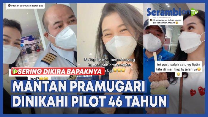 VIDEO - Viral, Sering Dikira Bapaknya, Padahal Mantan Pramugari ...