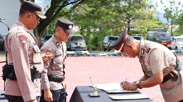 Kapolres Pimpin Sertijab Kabag, Kasat dan Kapolsek Jajaran Polres Aceh Besar, Ini Nama ...