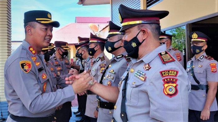 AKP Riski Andrian Jabat Kasat Reskrim Aceh Barat, Ini Sejumlah Kapolsek Diganti - Serambinews.com