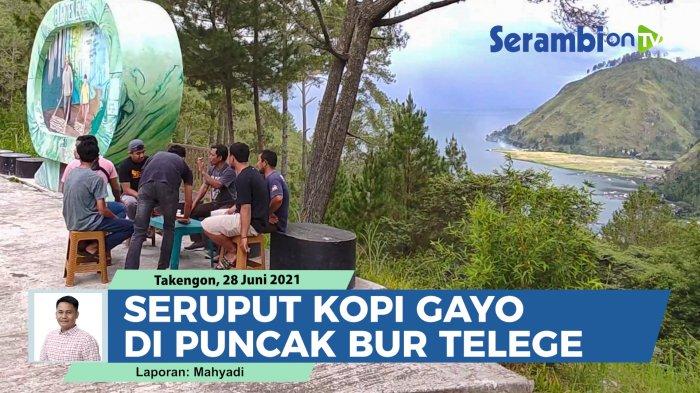 VIDEO Seruput Kopi Gayo Sambil Nikmati Panorama Danau Laut Tawar di ...