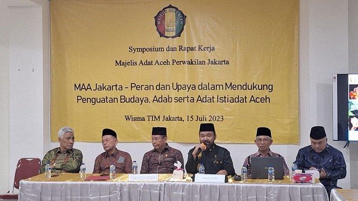MAA Jakarta Gelar Simposium dan Rapat Kerja, Hadirkan Wali Nanggroe Sebagai Narasumber ...