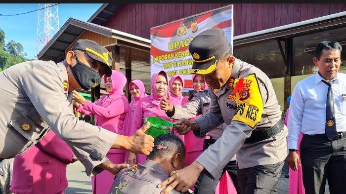 26 Personel Polres Simeulue Naik Pangkat Ini Pesan Kapolres