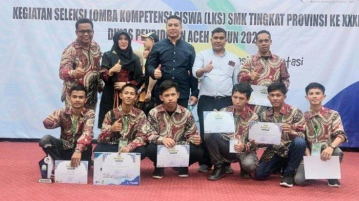 Siswa SMKN 2 Meulaboh Wakili Aceh ke LKS Nasional, Ini Pesan Kacabdisdik Aceh Barat ...