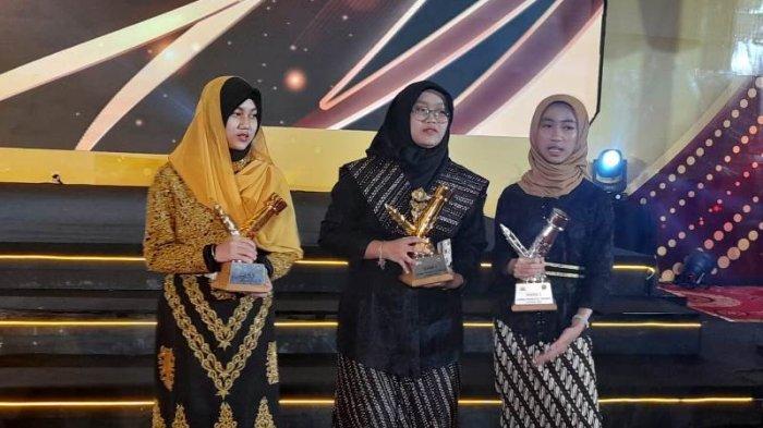 Peraih Juara III Lomba Cerpen Tingkat Nasional dari Aceh Terima Award Apresiasi Kreasi Polri ...