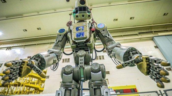 Rusia Kirim Robot Manusia ke Stasiun Luar Angkasa Internasional ...