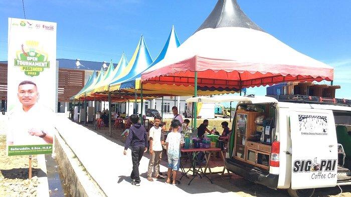 25 Stand UMKM Ikut Semarakkan Open Tournament PBSI Aceh di Abdya ...