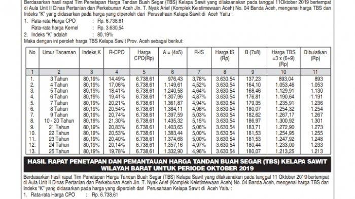 Kabar Gembira untuk Petani Kelapa Sawit, Ini Harga TBS Dua Pekan ke ...