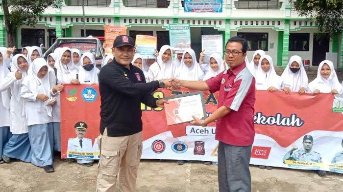 Tagana Masuk Sekolah Edukasi Siaga Bencana Bagi Ratusan Siswa di Aceh ...