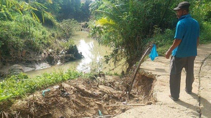 Tanggul Krueng Leubu Makmur Rusak Diterjang Banjir - Serambinews.com