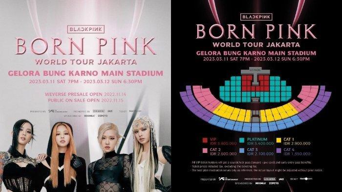 Harga Tiket Konser BLACKPINK di Jakarta Hingga Rp 3,8 Juta, Berikut Harga Lengkap dan Cara ...