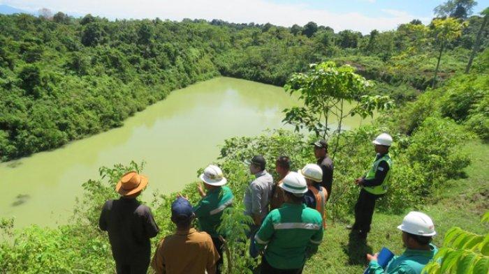 Tim DPRK dan Pemkab Tinjau Bekas Galian Batu Bara PT Bara Energi Lestari di Nagan Raya ...