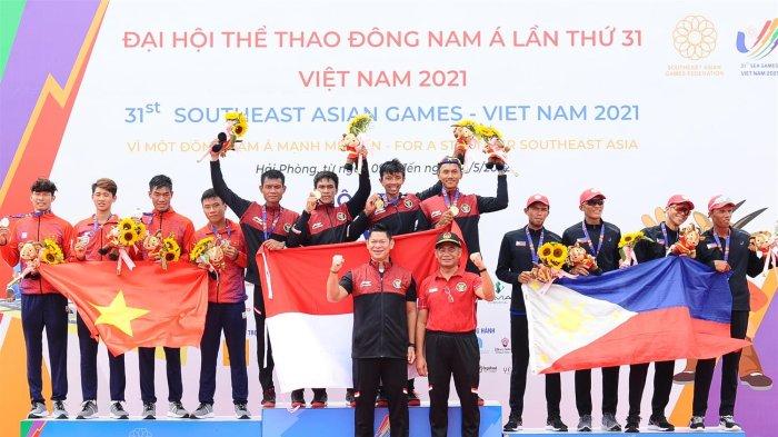 Kabar SEA Games 2021 – Tim Rowing Indonesia Berstatus Sebagai Juara Umum, Raih 8 Emas dan 6 ...