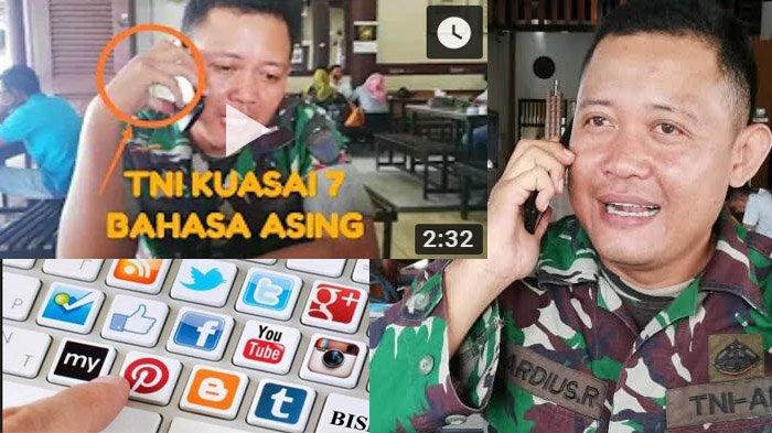 Hebat! Anggota Kodim Bireuen Ini Kuasai Tujuh Bahasa Asing, Begini Cara Ia Belajar dari Medsos ...