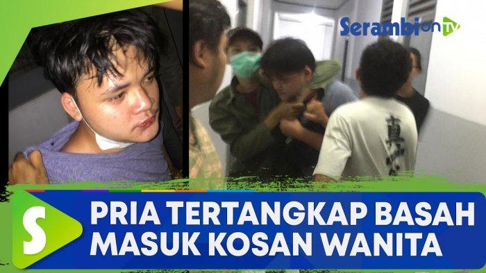 VIDEO - VIRAL Seorang Pria Tertangkap Basah Masuk Kos Wanita, Pelaku Dibawa ke Kantor Polisi ...
