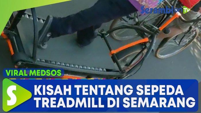 VIDEO Viral - Kisah Penambal Ban Pembuat Sepeda Treadmill, Begini ...