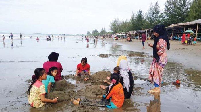 Pantai Kuthang Sepi, Pedagang Mengeluh - Serambinews.com