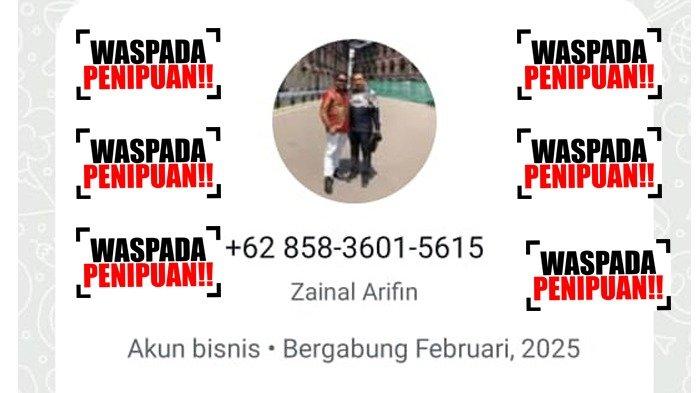 Nama Pemred Serambi Dicatut Penipu, Pelaku Pasang Foto Profil Zainal ...