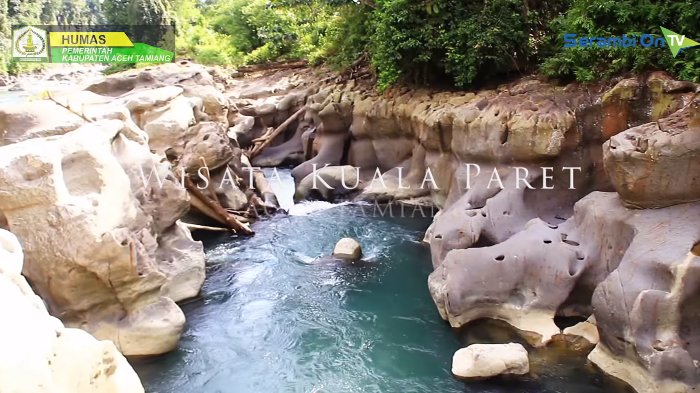 VIDEO - Indahnya Objek Wisata Kuala Paret, Aceh Tamiang - Serambinews.com