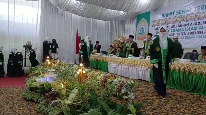 IAI Al Aziziyah Samalanga Wisuda 542 Sarjana, 112 Lulus Cumlaude - Serambinews.com