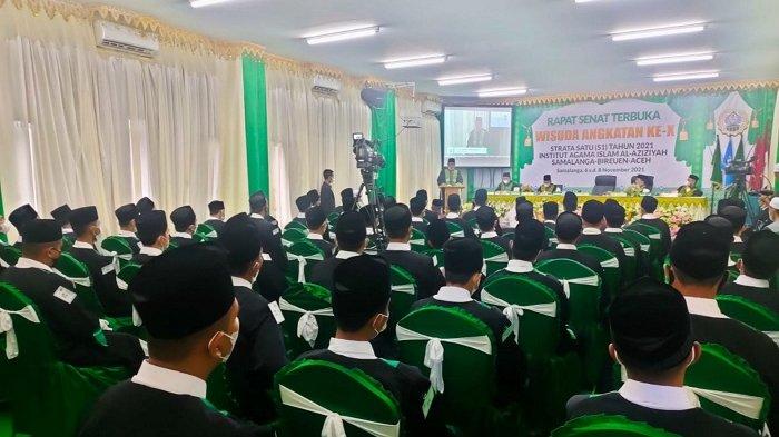 IAI Al-Aziziyah Samalanga Wisuda 415 Lulusan, 201 Orang Lulus dengan Predikat Cumlaude ...