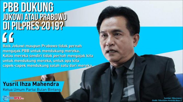 Yusril Jadi Lawyer Jokowi-Ma'ruf Amin, Begini Reaksi Tim Pembela Jokowi ...