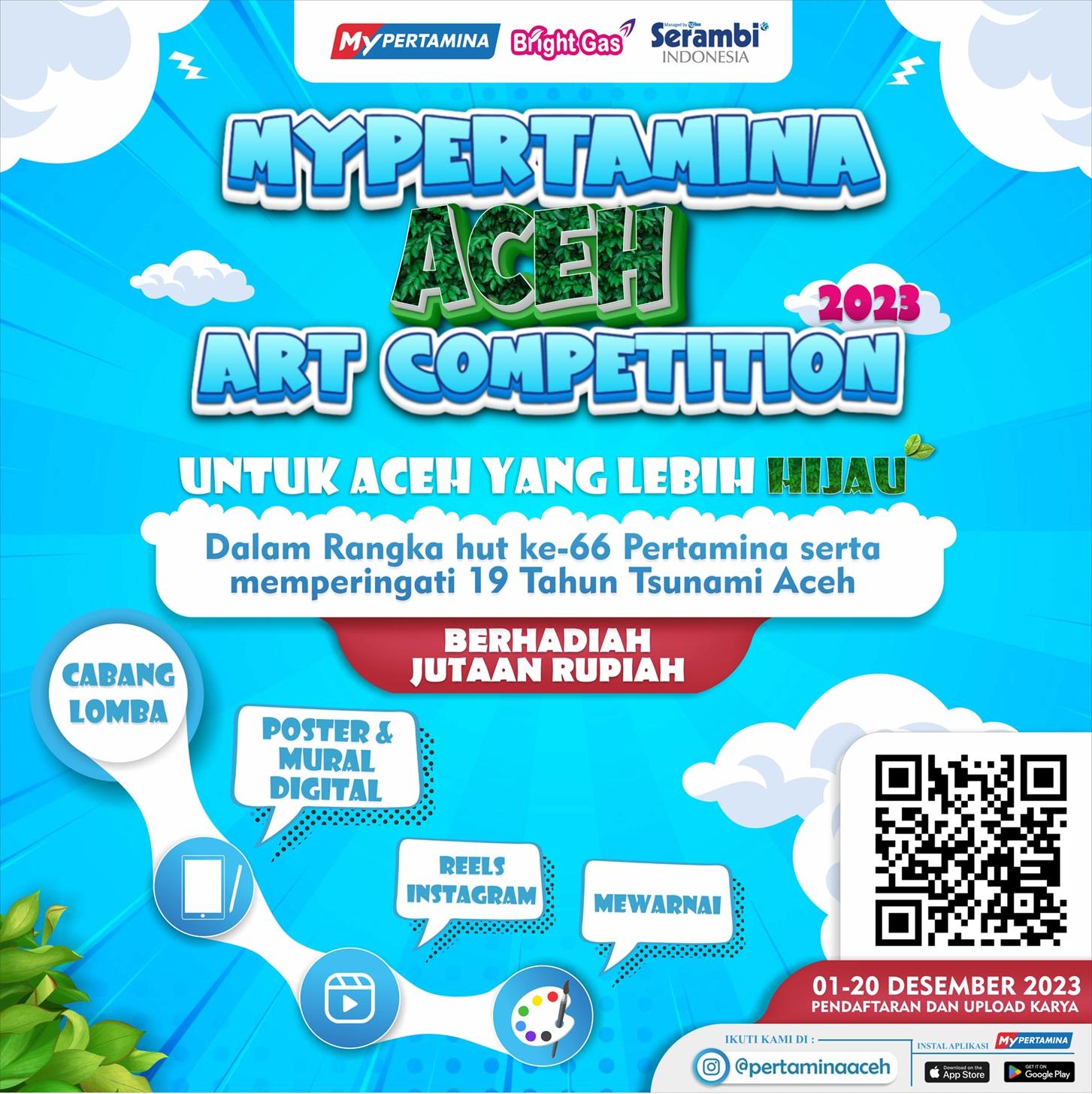 Pertamina Patra Niaga Gelar MyPertamina Aceh Art Competition, Berhadiah ...