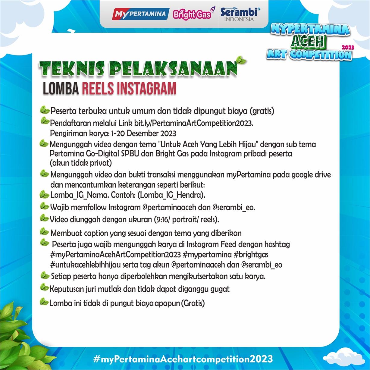 Pertamina Patra Niaga Gelar MyPertamina Aceh Art Competition, Berhadiah ...