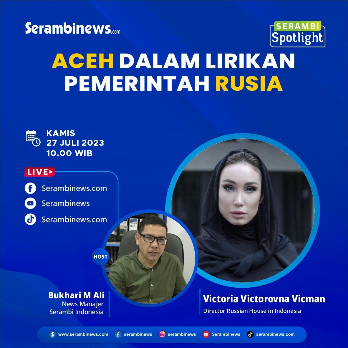 BREAKING NEWS - Direktur Russian House Victoria Vicman Berkunjung ke ...