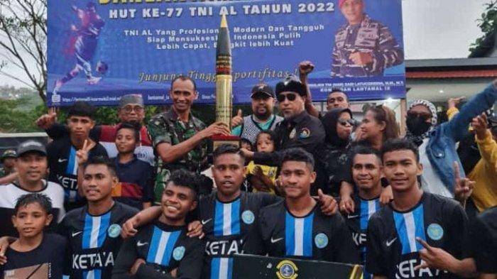 Tekuk Pertamina, Persehi Hitu Juara Danlantamal Cup - Tribunambon.com
