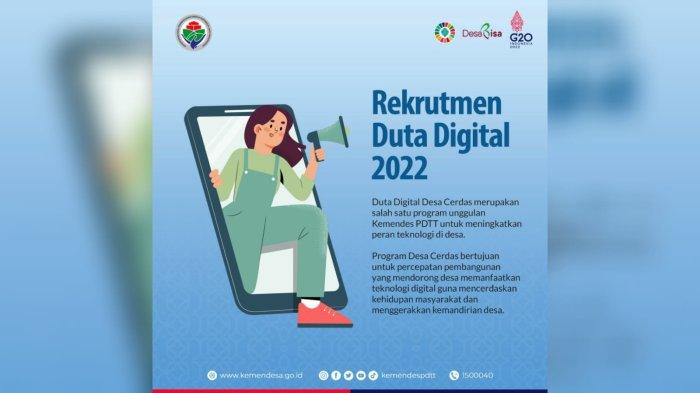 Ayo Pemuda Negeri di Maluku Ikut Duta Digital 2022 - Tribunambon.com