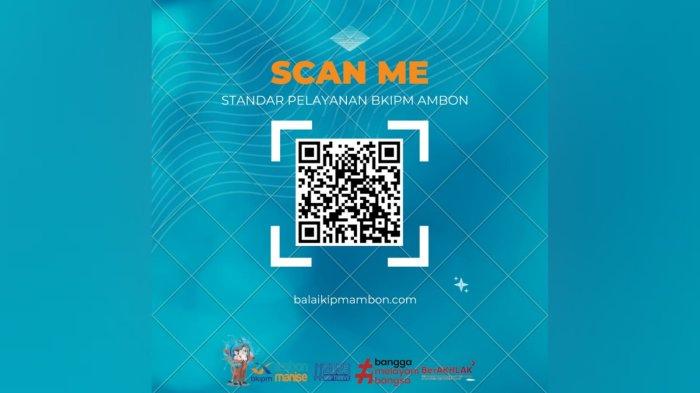 7 Layanan Publik BKIPM Ambon yang Bisa Diakses Masyarakat melalui QR ...