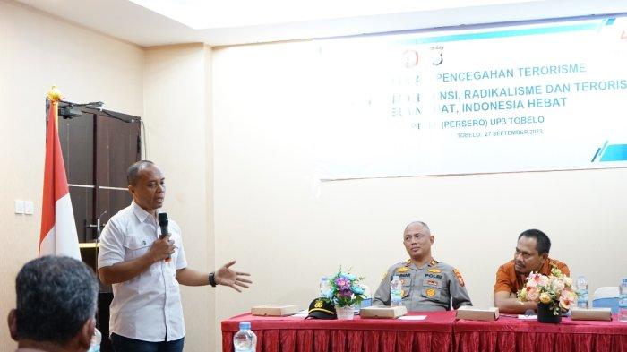 PLN Gandeng Densus 88 Sosialisasi Anti Terorisme dan Radikalisme di Lingkup Kerja UP3 Tobelo ...