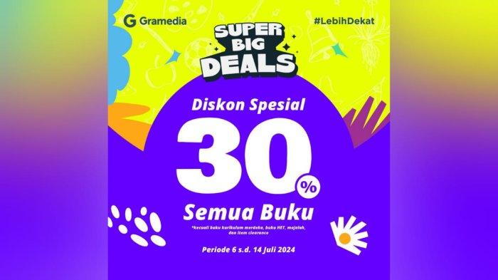 Sambut Momen Kembali ke Sekolah, Gramedia hadirkan Berbagai Promo Spesial - Tribunambon.com