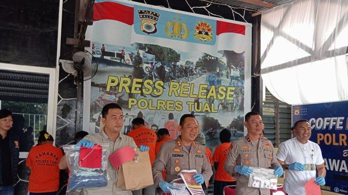 Polisi Tual Ungkap 4 Kasus Penyalahgunaan Narkoba selama Januari-April 2024 - Tribunambon.com