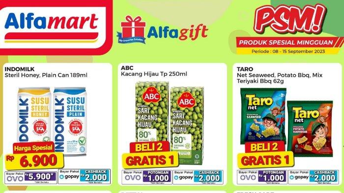Promo Alfamart Produk Spesial Mingguan Berlaku Sampai 15 September 2023 ...