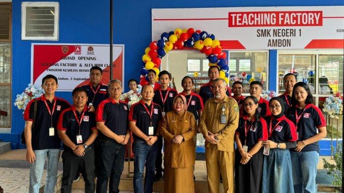 Bantu Cetak Lulusan Siap Kerja, Alfamidi Resmikan Alfamidi Class & Teaching Factory di SMKN 1 ...