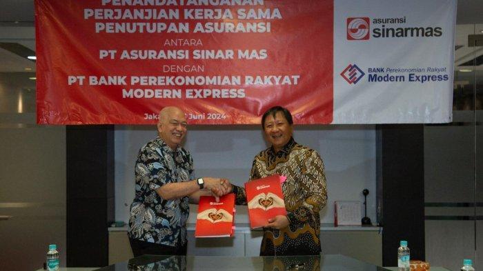 Asuransi Sinar Mas Jalin Kerjasama dengan PT Bank Perekonomian Rakyat Modern Express ...